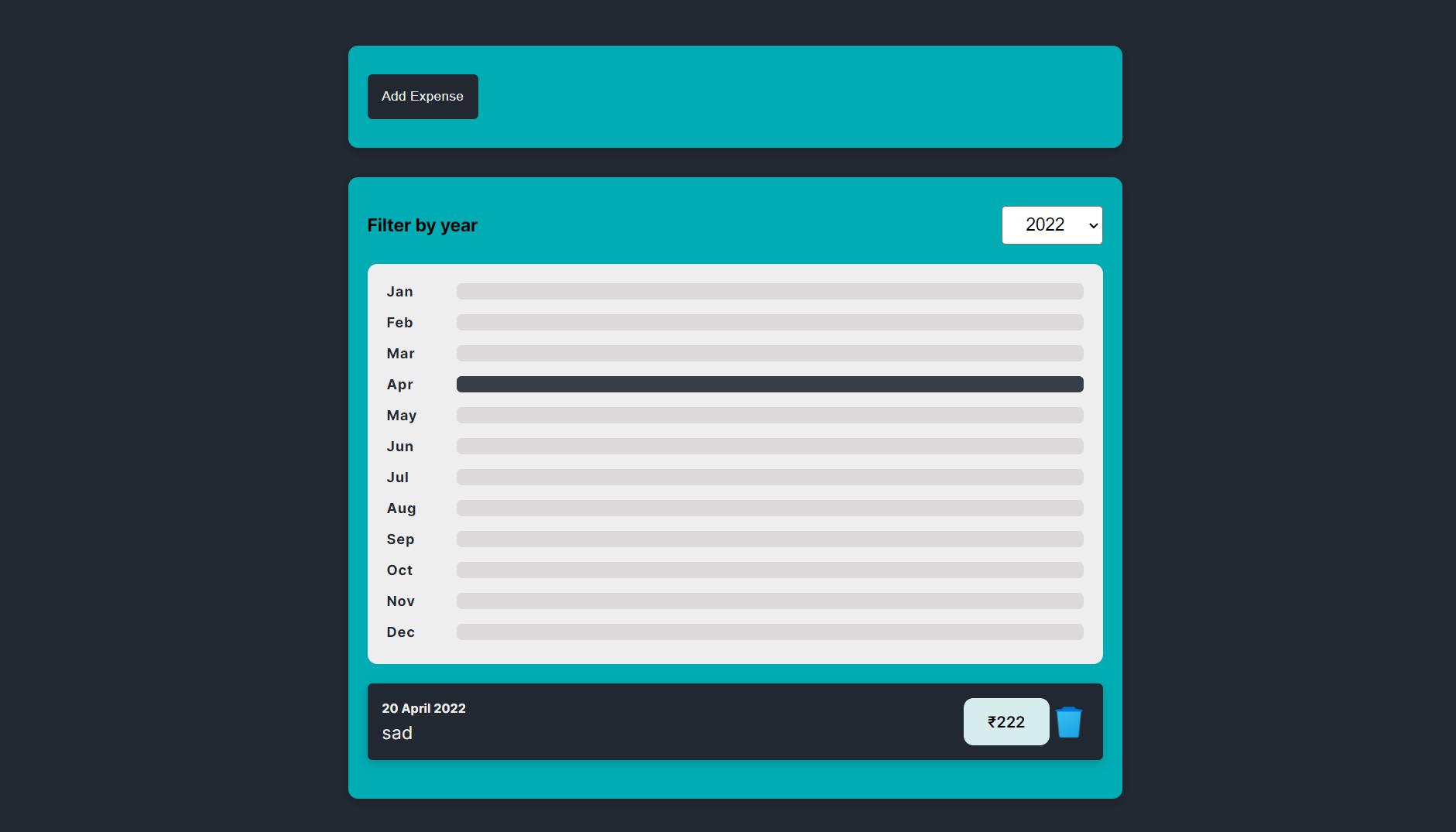 Expense Tracker | Musaib